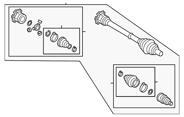 80A-407-271-L - Axle Assembly 2018-2024 Audi | Audi OEM Parts