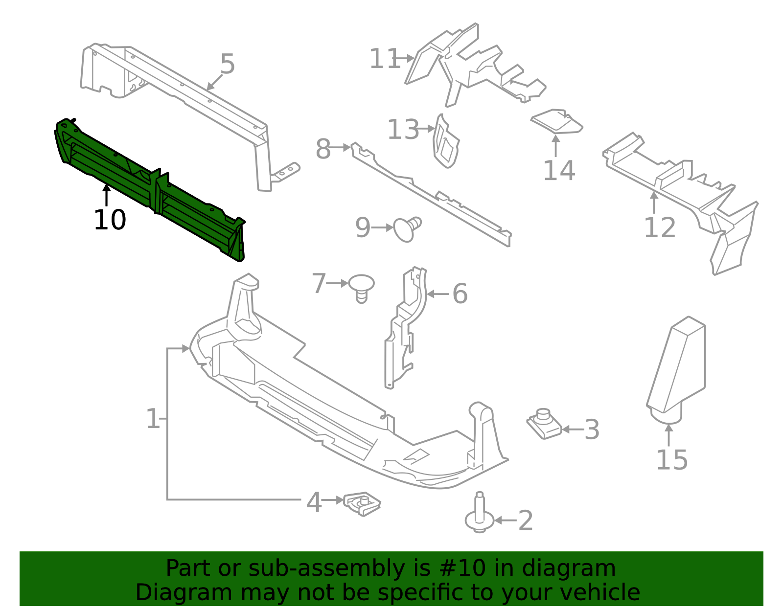 2020-2024 Ford | Shutter Assembly Radiator Control | LK4Z-8475-F ...