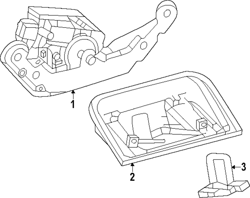 2023-2025 Toyota Sequoia Lock Assembly 69110-0C070 | Toyota San Diego Parts