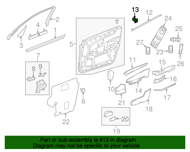2007-2019 Mercedes-Benz Expansion Rivet 000-991-79-40 | Mercedes-Benz Parts