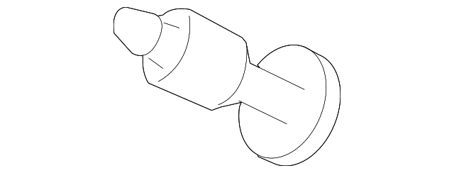 164-860-04-47 - Washer Nozzle 2006-2012 Mercedes-Benz | Mercedes-Benz ...