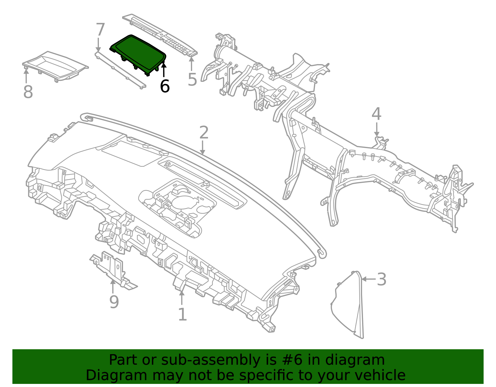 84715-AR000-OCW - High-Quality Speaker Grille for 2022-2025 Genesis ...