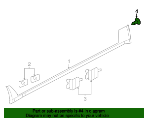 1999-2010 GM Retainer,Rr Whl Opg Flare 15149708 | GM Parts Center