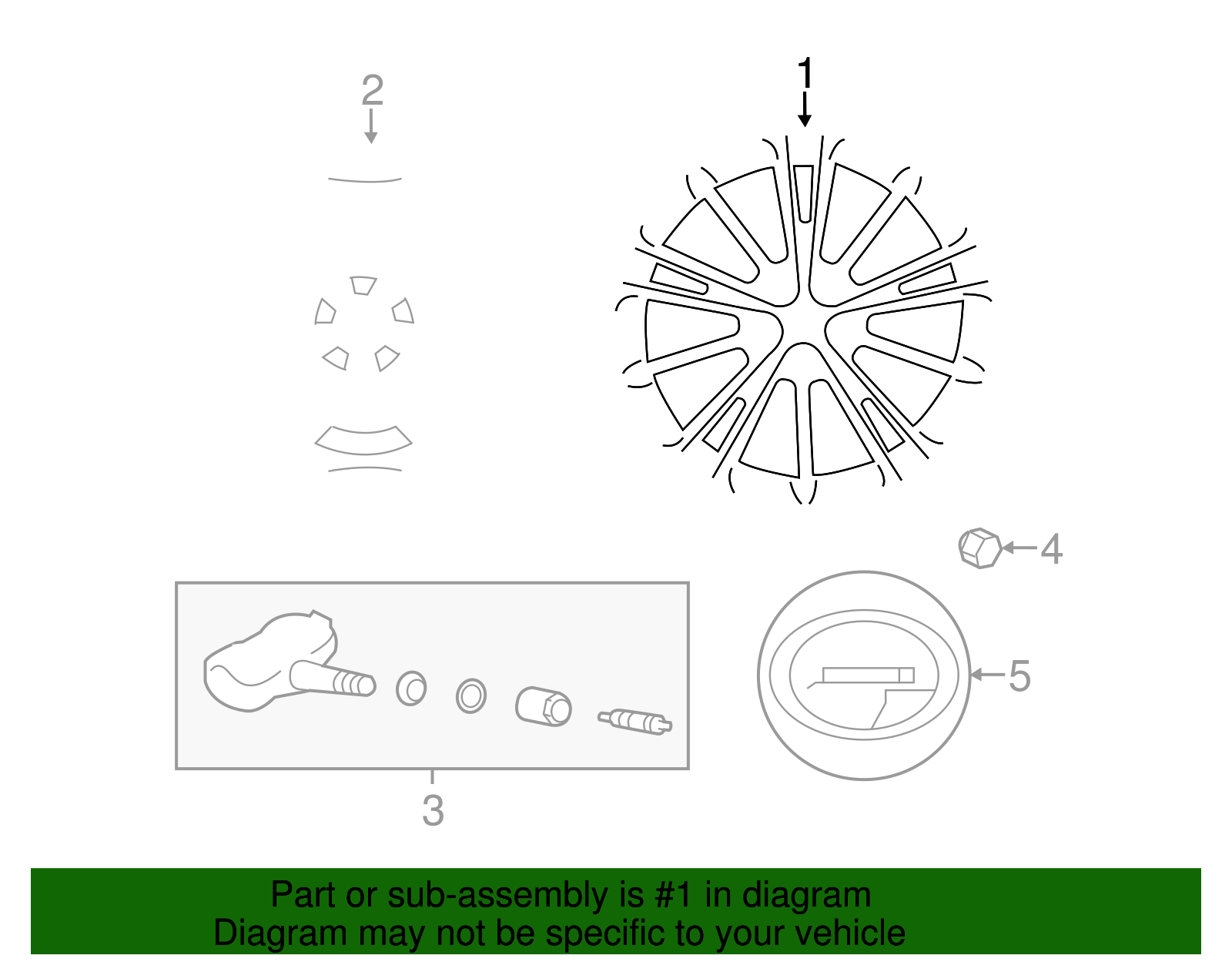 2019-2020 Toyota 86 Wheel Alloy 18 Inch SU003-07988 | Toyota Parts Center