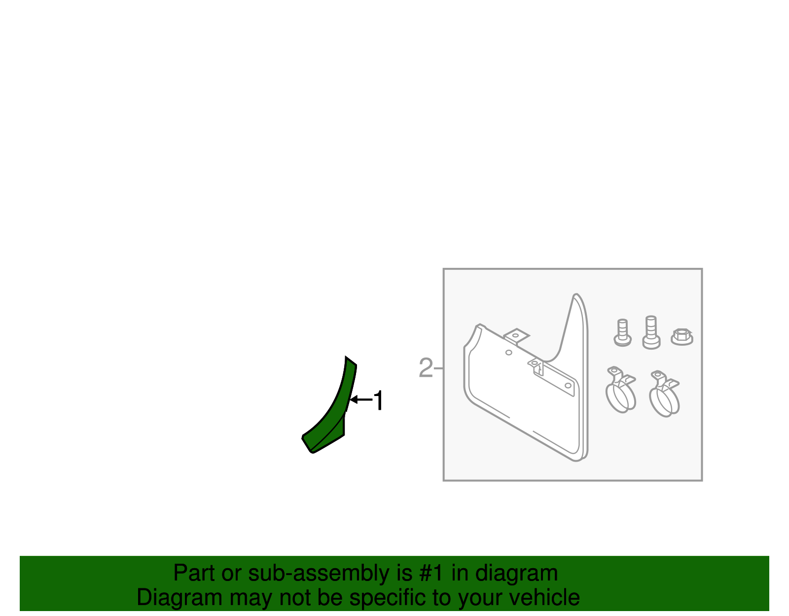 5G3-821-714-A - Stone Guard 2015-2017 Volkswagen | Volkswagen Parts Catalog