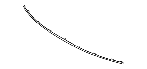 Genuine Molding Strip for 2020-2022 Hyundai Sonata | Part# 86618-L0000 ...