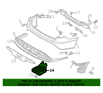 2020-2022 Hyundai Sonata Under Cover 86676-L0000 | OEM Parts Online