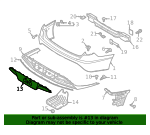2020-2021 Hyundai Sonata Lower Molding 86696-L0000 | OEM Parts Online