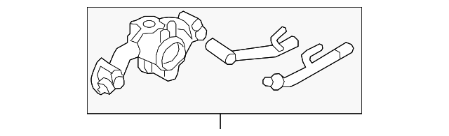 2006-2010 Kia Thermostat Housing 25620-3E200 | OEM Parts Online
