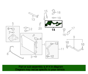 2006-2010 Kia Thermostat Housing 25620-3E200 | OEM Parts Online
