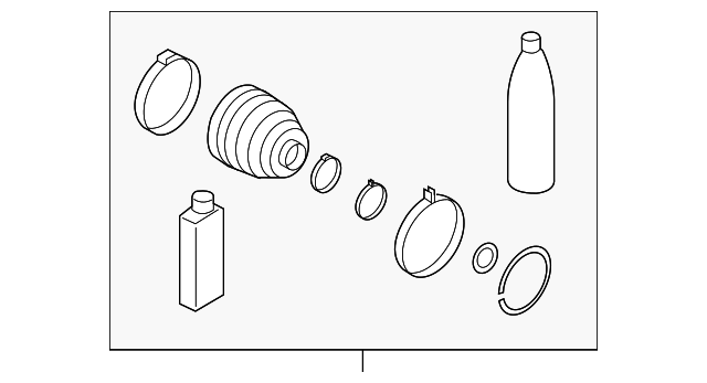 3817A169 - Outer Boot 2011-2022 Mitsubishi | Mitsubishi Direct Parts