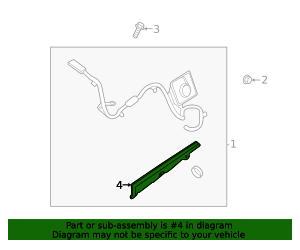 2020-2021 Ford Escape Charging Port Bracket LX6Z-14A301-E | TascaParts.com
