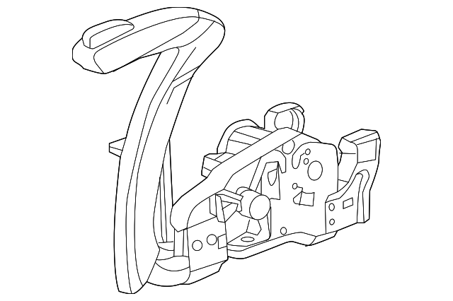 2013-2022 Buick Encore Jet Black Parking Brake Lever Handle 42576665 ...