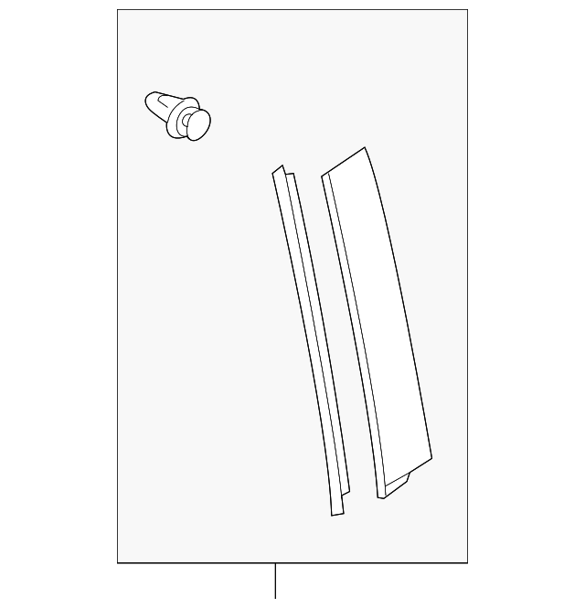 2013-2016 Mazda CX-5 Front Molding KD53-50-M30F | RealMazdaParts.com