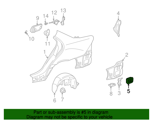203-830-01-42 - Pressure Vent - 2001-2023 Mercedes-Benz ...