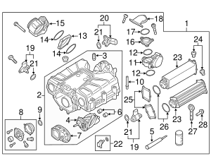 06E-145-621-AC - Inter-Cooler 2014-2019 Audi | Euro Parts 4 Less