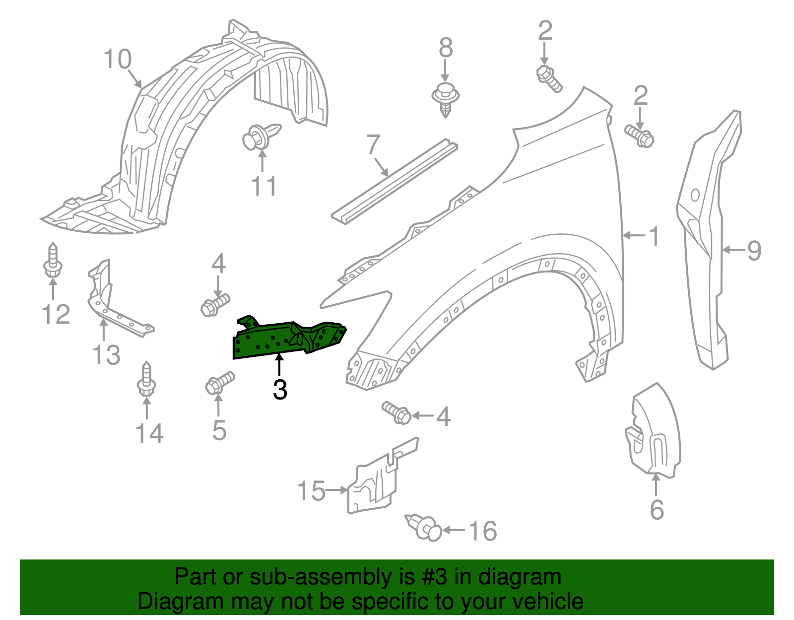 2013-2016 Mazda CX-5 Front Bracket kdz3521r0a | Retail Performance Auto ...
