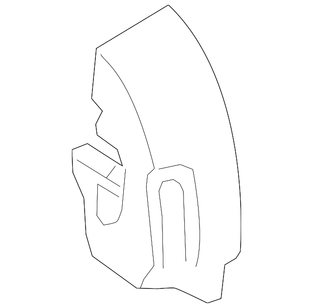 KD53-56-J13A - Lower Seal - 2013-2016 Mazda CX-5 | Werner Mazda Parts