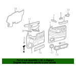 1994-2019 GM Retainer,Frt S/D T/Pnl 15986673 | GM Parts Center
