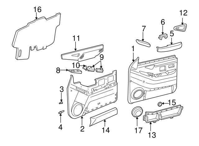1994-2019 GM Multi-Purpose Retainer 15986673 GM | GMPartsDirect.com