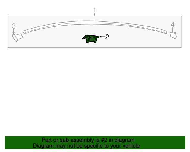 87217-1W200 - Roof Molding Clip 2012-2017 Kia Rio | Kia.Parts Store