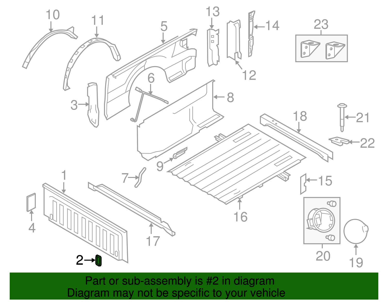4L3Z-99277B76-AA - 2009-2024 Ford - Front Panel Plug | My Ford Parts