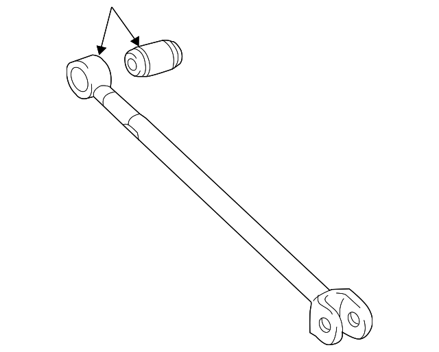 Genuine Toyota Ft Lateral Arm part# 48710-06150 for 2012-2018 Toyota ...