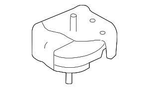 21999166 - Passenger Side Engine Front Mount 2006-2010 GM ...