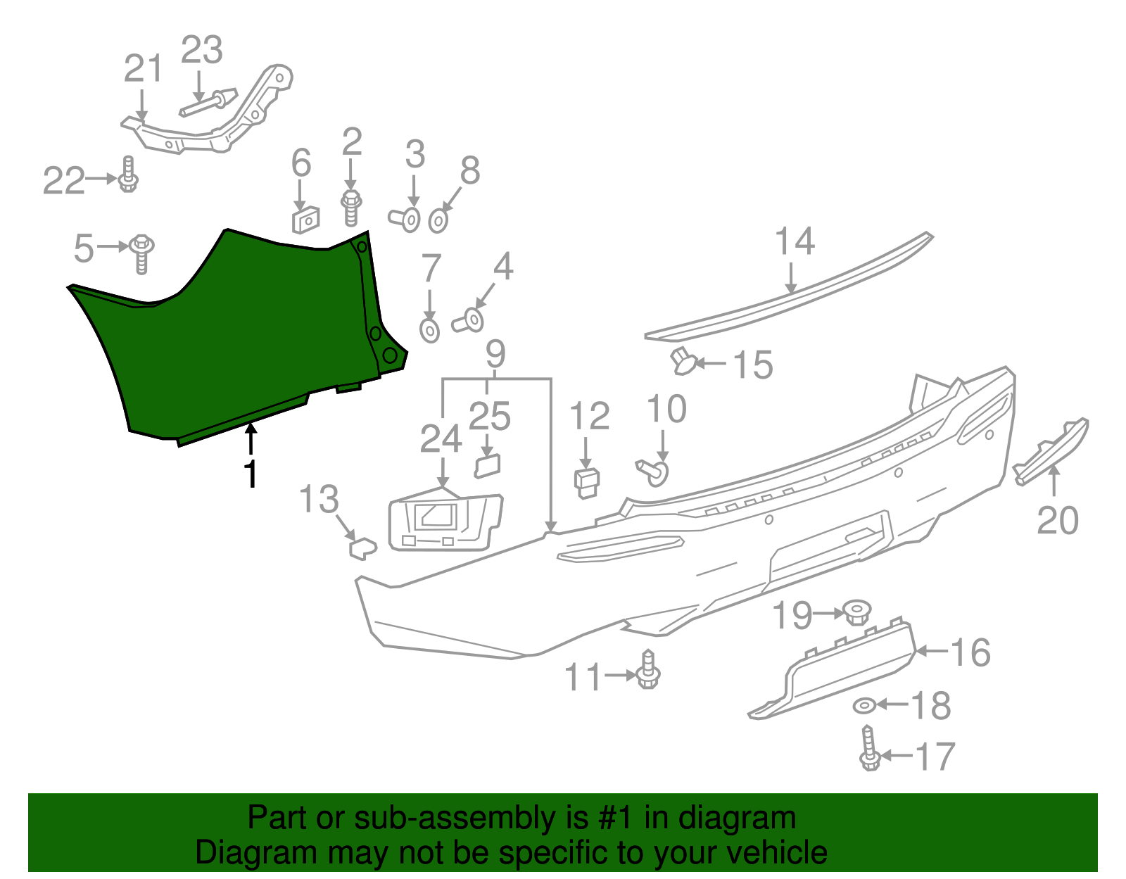 Fascia 87823656 | QuirkParts