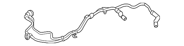 2017-2019 Mercedes-Benz Vent Hose 253-501-70-00 | MB OEM Parts