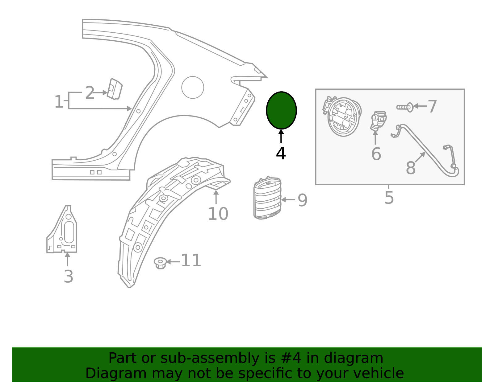 BDYT-42-411 - Fuel Door - 2019-2024 Mazda 3 | Mazda Swag