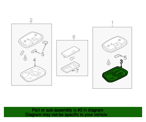 EC01-51-311B - Lens 2001-2006 Mazda Tribute | AutoNationParts.com