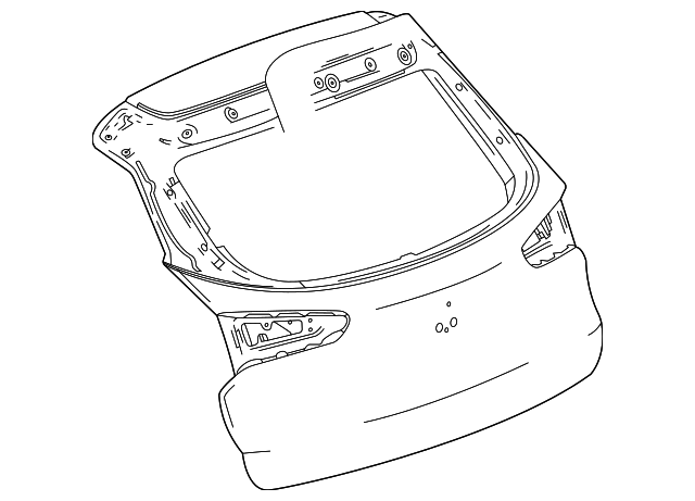 2021-2025 Chevrolet Trailblazer (Replaces 42740730) Lift Gate 42855046 ...