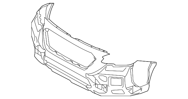 2022-2025 Subaru Outback Bumper Cover 57704AN20A | OEM Parts Online