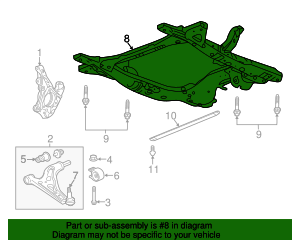 Cradle 85527373 GM | GMPartsDirect.com