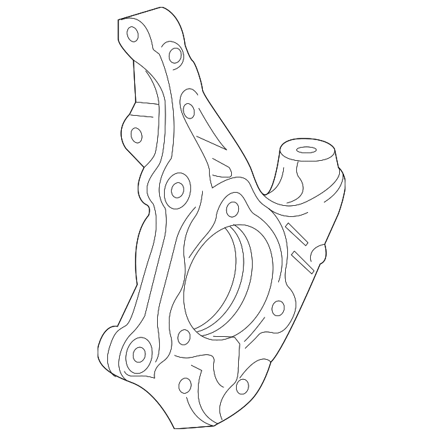 84210077 - Passenger Side Steering Knuckle 2018-2023 GM ...