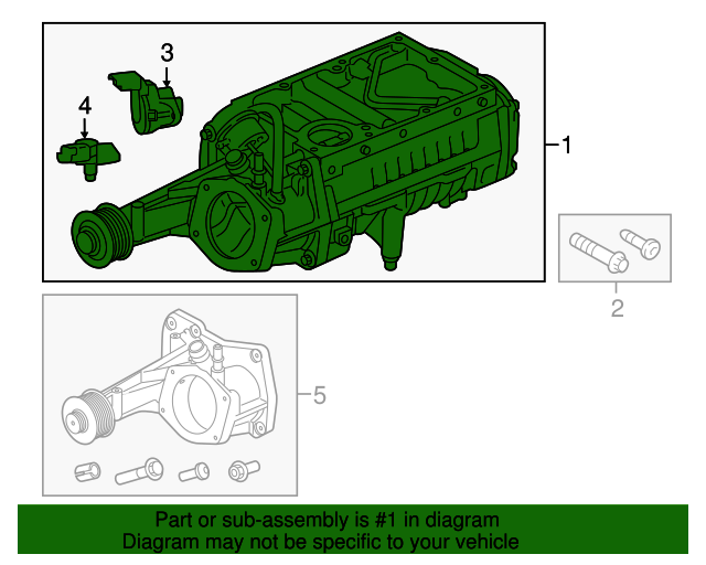 LR100572 - Supercharger - 2018-2020 Land-Rover | LandRoverLakeBluff