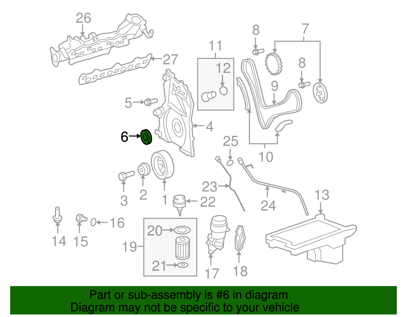 2007-2009 Mopar Retainer 68006028AB | Mopar Parts Canada