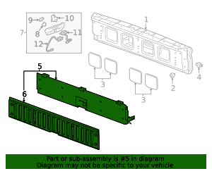 2019-2023 GM Auxiliary Tailgate Step #84726116 85522051 | Auto Parts ...