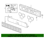2019-2023 GM Rear Camera Bracket 84809886 GM | GMPartsDirect.com
