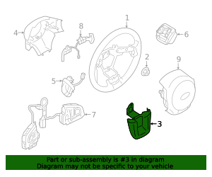 2017-2024 Subaru Lower Cover 34342FL01A | Subaru Parts Store