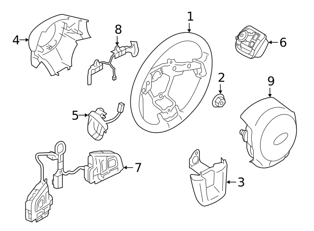 34342FL01A - Lower Cover 2017-2023 Subaru | Subaru Factory Parts Online