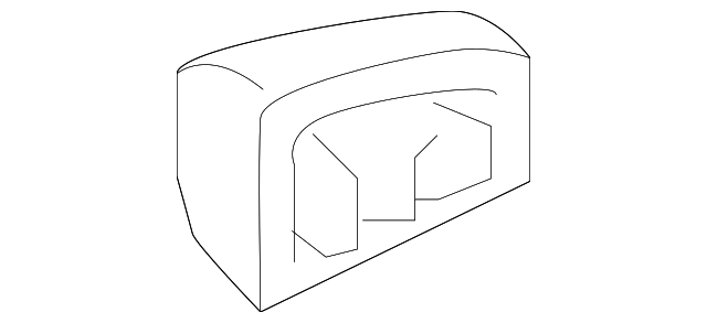 23253820 - Primed Rear Side Door Lock Cylinder Cap 2015-2020 GM ...