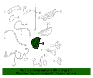 Latch 13537007 | TascaParts.com