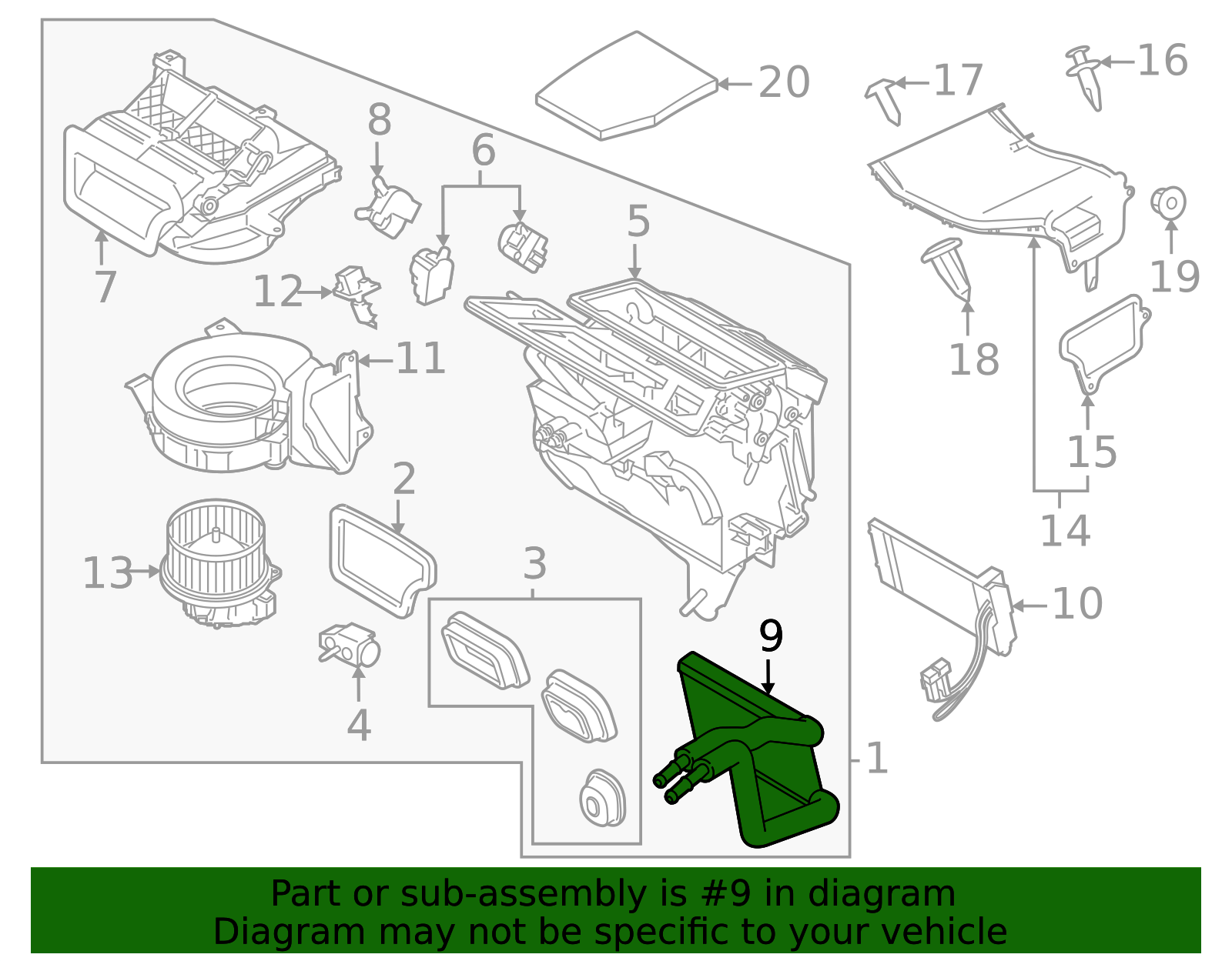 CK4Z-18476-C - Heater Core 2024 Ford | Big 3 Auto Parts