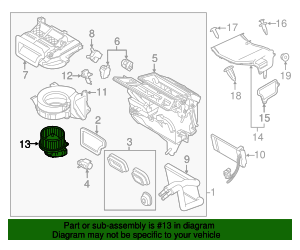 2015-2020 Ford OEM NEW 2015-2020 Ford Transit-150 Front HVAC Blower Motor BK2Z-19805-H BK2Z ...