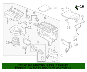 2015-2024 Ford Cowl Vent Panel Rivet W703243-S300 | OEM Parts Online