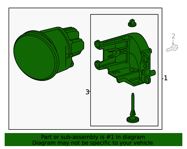 81210-0E050 - Fog Lamp Assembly - 2015-2024 Toyota | OEM Genuine Toyota ...