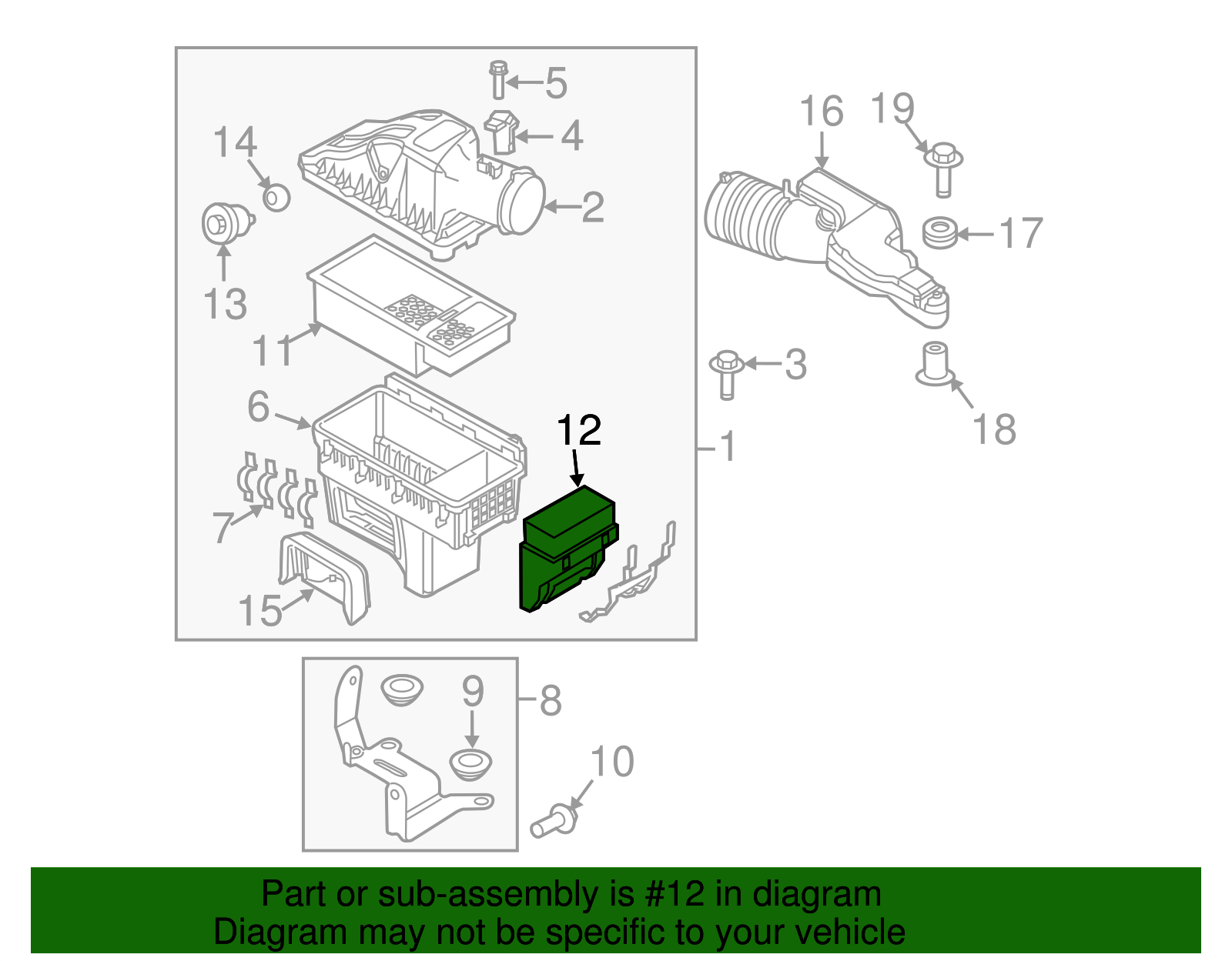 FA-1909 - Motorcraft™ Engine Air Filter 2011-2016 Ford | Big 3 Auto Parts