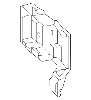 117-885-10-01 - Distance Sensor Bracket 2017-2019 Mercedes-Benz ...